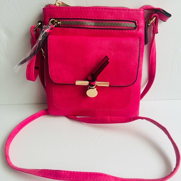 Emperia | Bags | Emperia Vegan Crossbody Bag Pink Purse | Poshmark